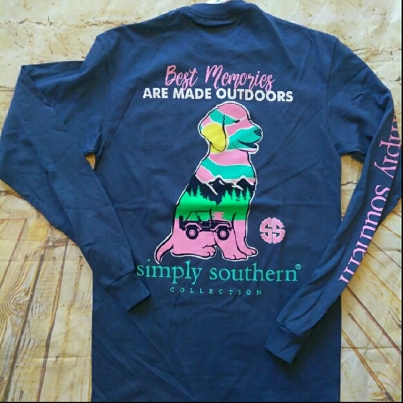 Simply Southern | Tops | Nwt Simply Southern Dog | Poshmark